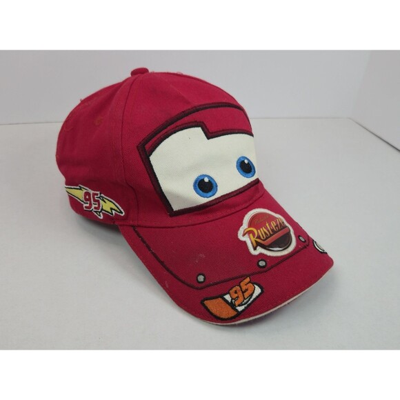 Accessories | Disney Pixar Cars Lightning Mcqueen Boys Hat Cap Red ...